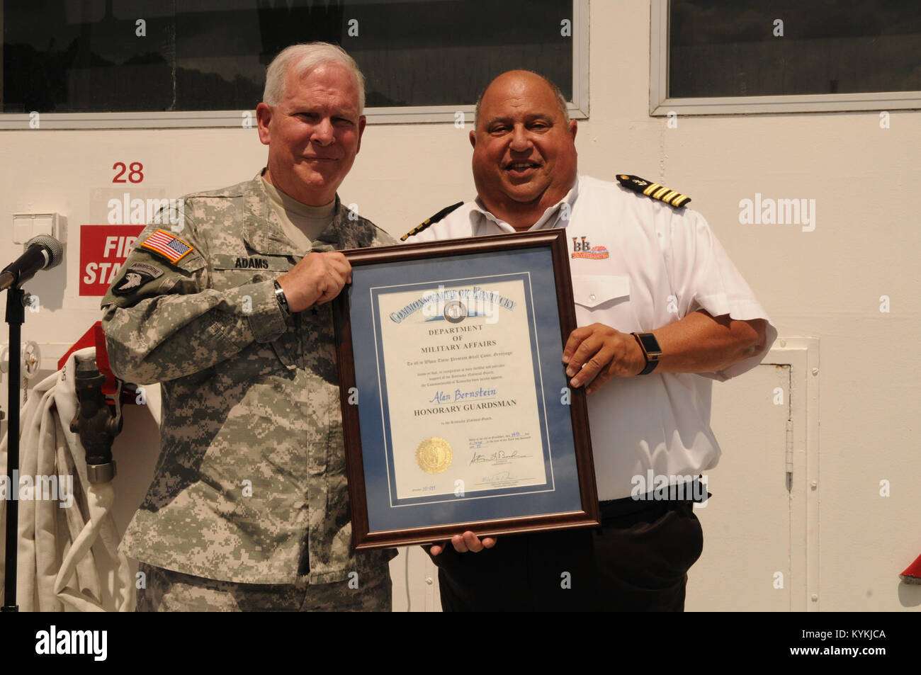 US military retirement ceremony Stock Photo - Alamy