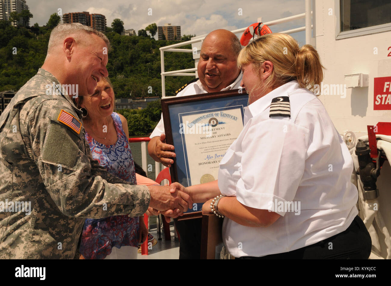 US military retirement ceremony Stock Photo - Alamy
