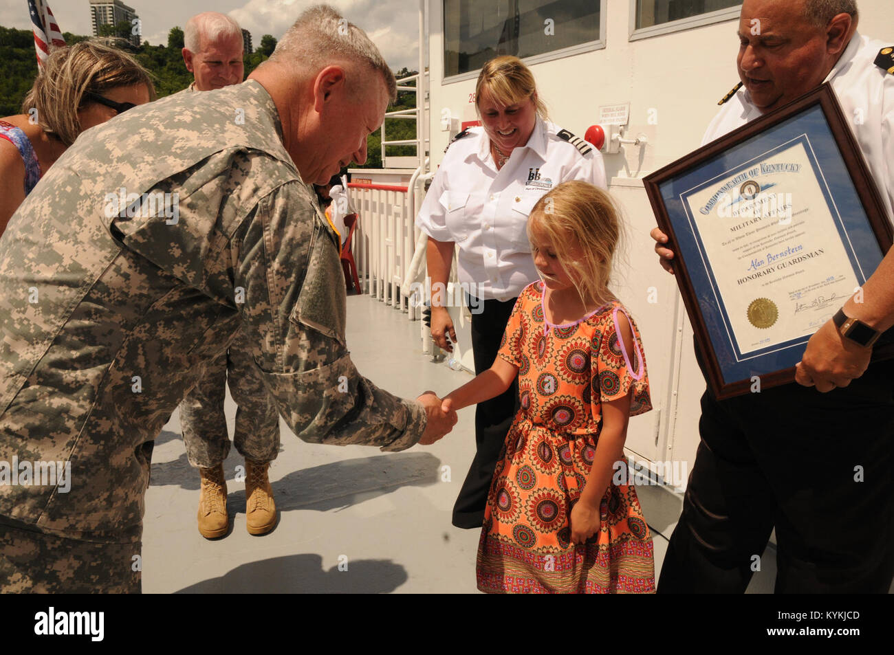 US military retirement ceremony Stock Photo - Alamy