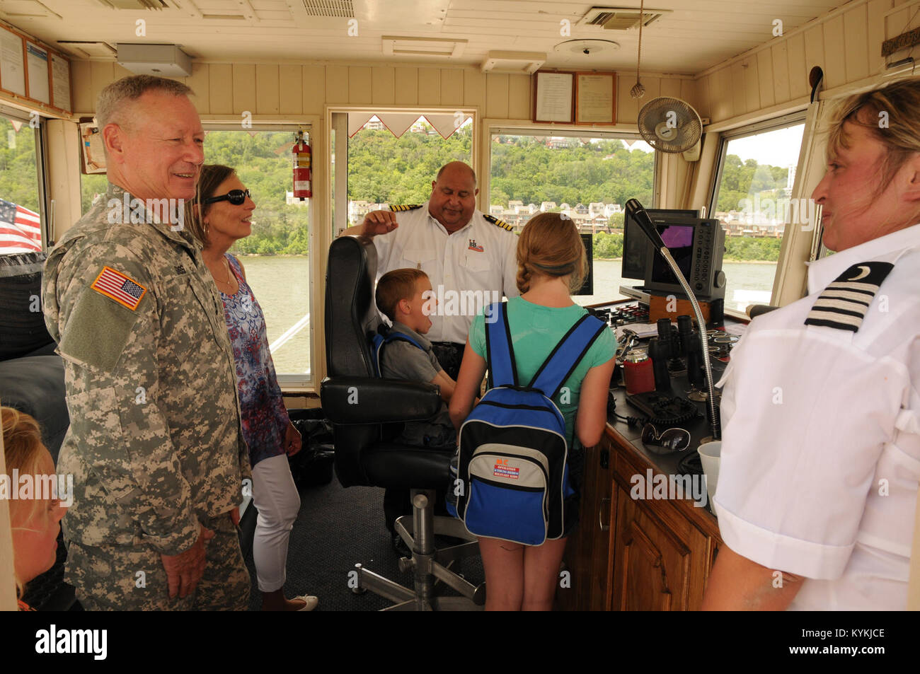 US military retirement ceremony Stock Photo - Alamy