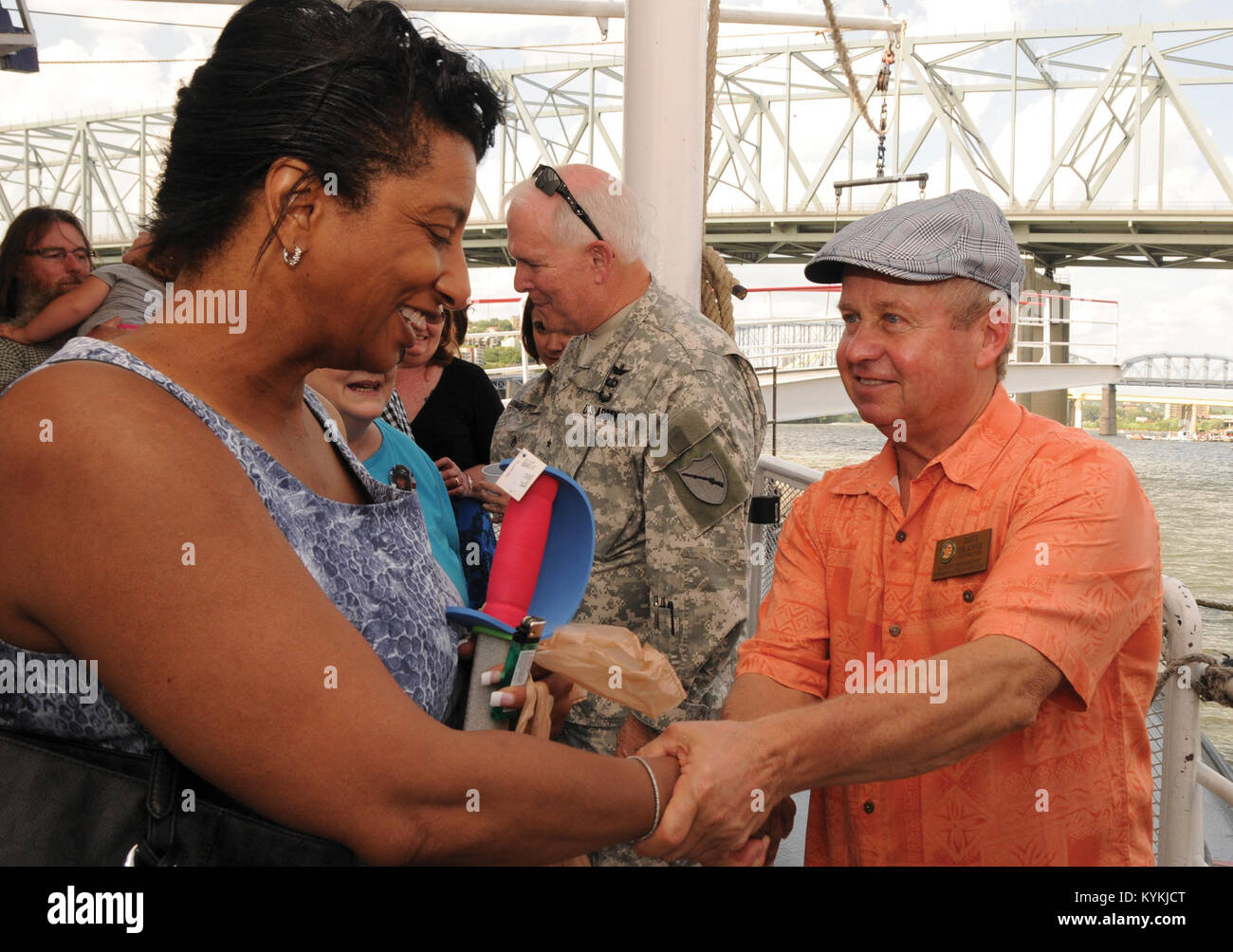 David Orange, a support coordinator, Survivor Outreach Services, wishes ...