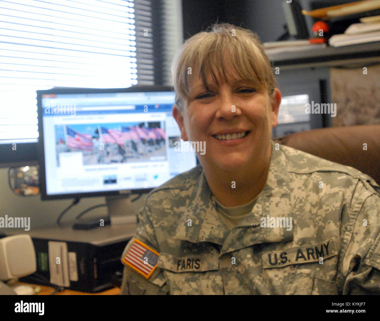US military retirement ceremony Stock Photo - Alamy