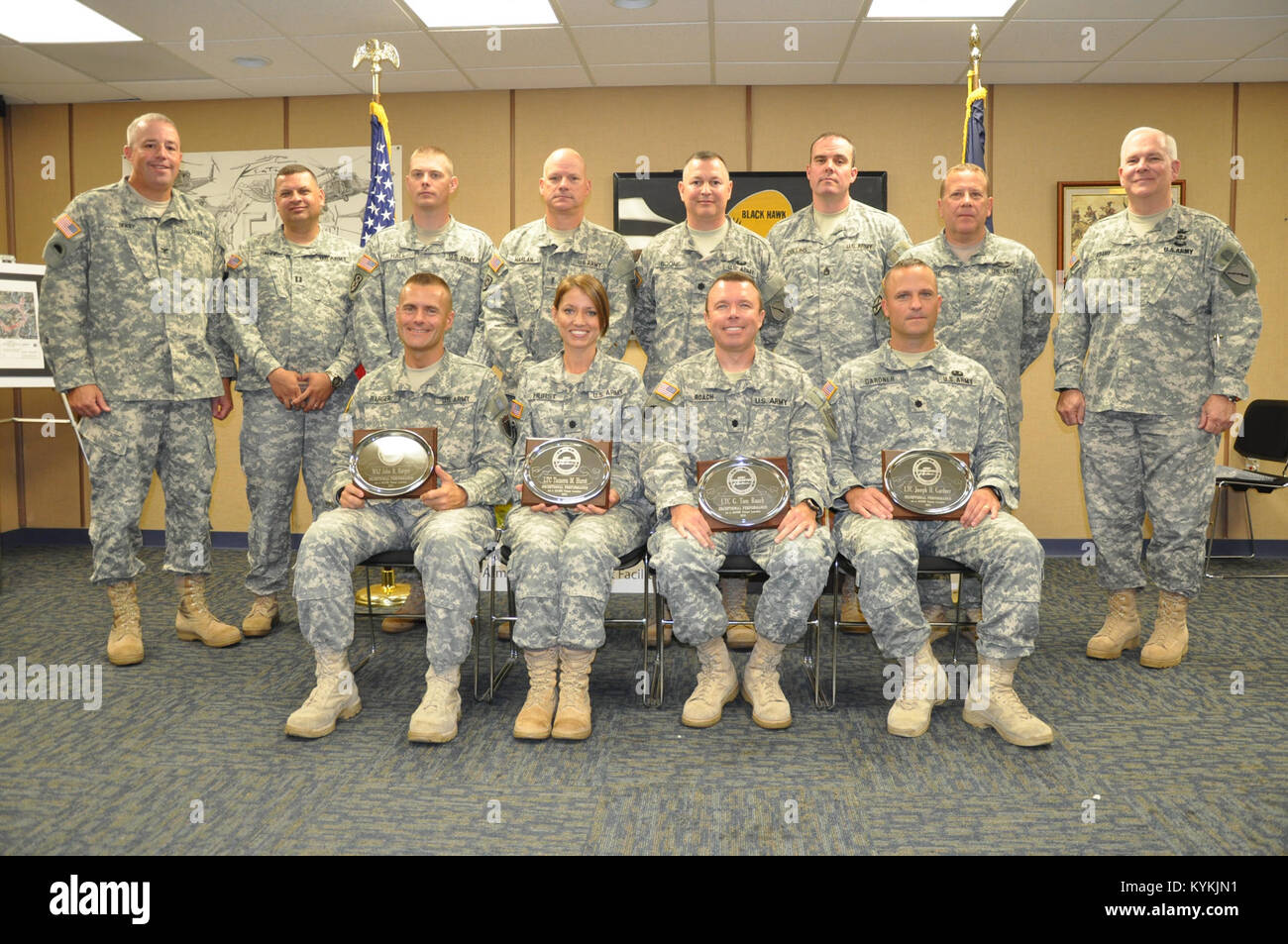 Leaders from the Kentucky National Guard are honored for the ...