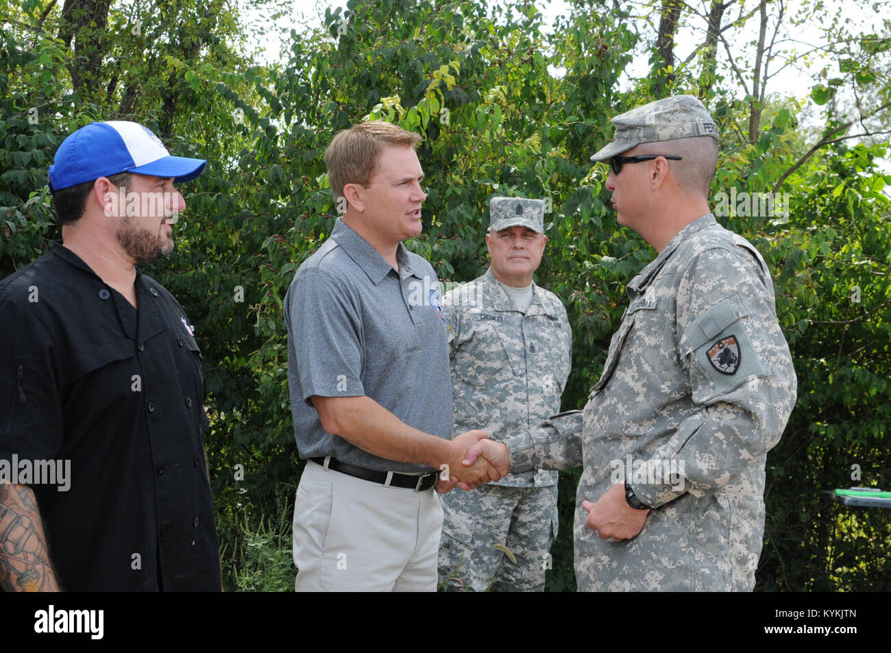 Col. Michael Ferguson, commander of the 63rd Theater Aviation Brigade ...