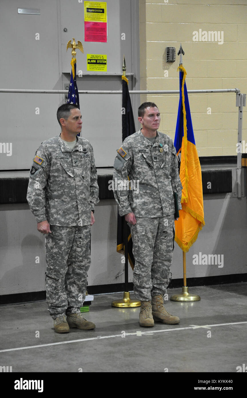 Capt. Stephen Martin relinquished command of Bravo Co., 2-147th ...