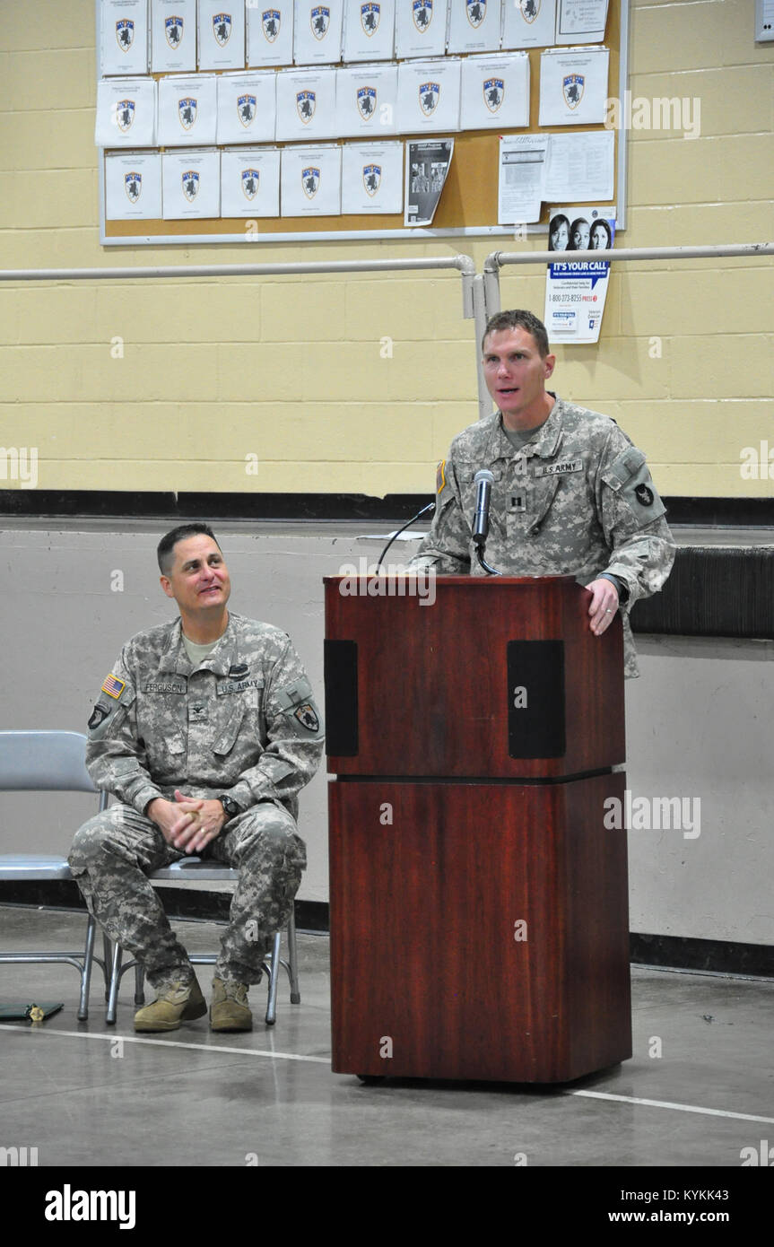 Capt. Stephen Martin relinquished command of Bravo Co., 2-147th ...