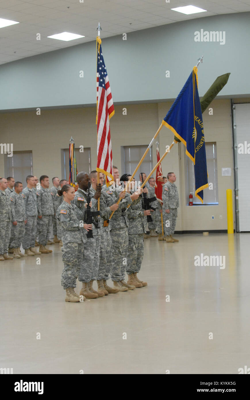 The 149th Maneuver Enhancement Brigade conducted an uncasing ceremony ...