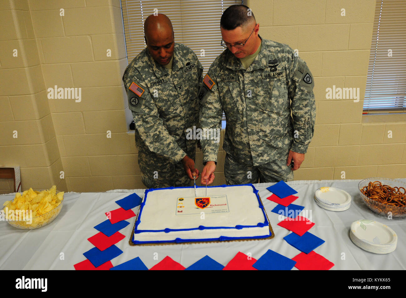The 149th Maneuver Enhancement Brigade conducted an uncasing ceremony ...