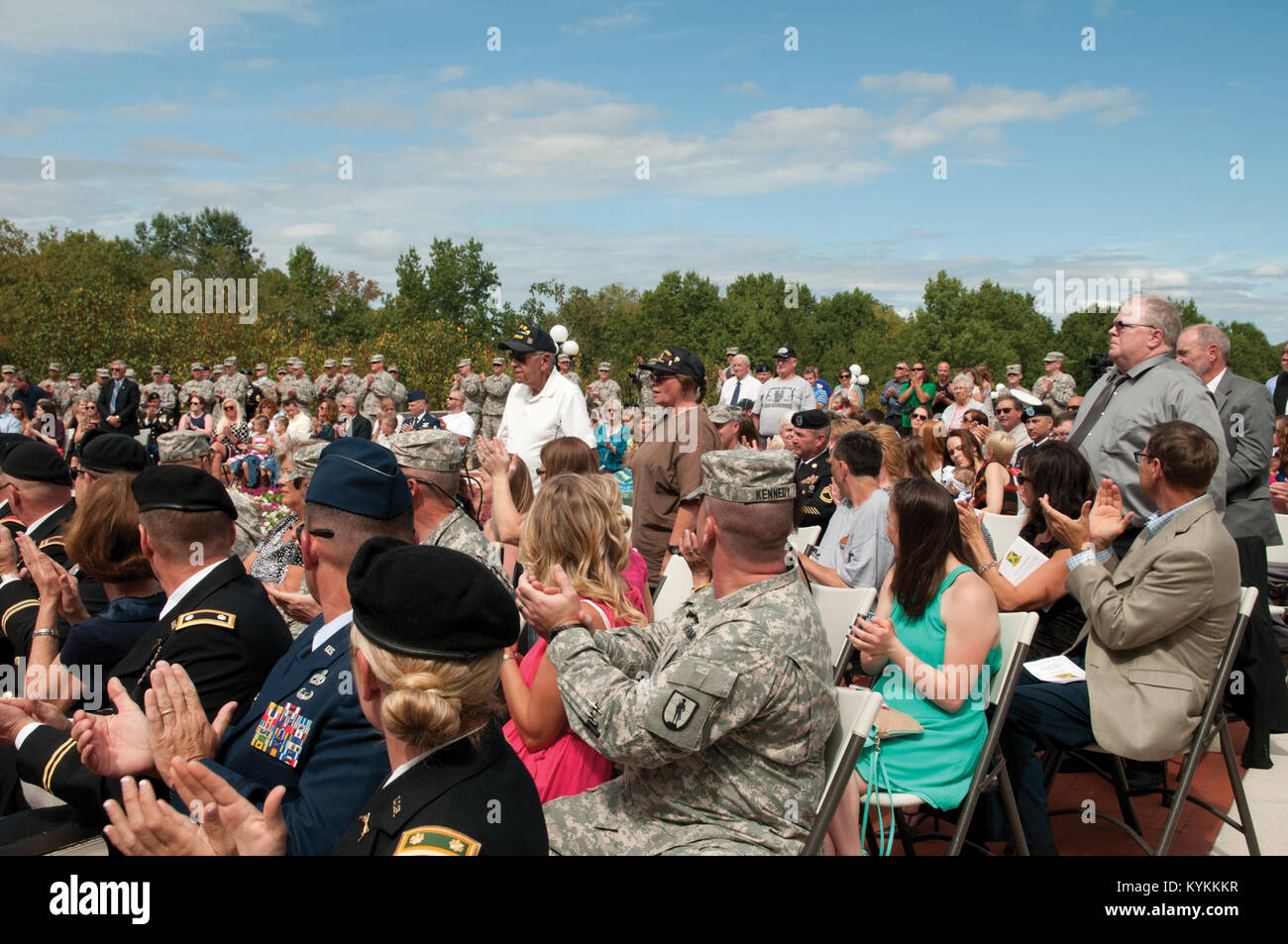 US military ceremony Stock Photo - Alamy