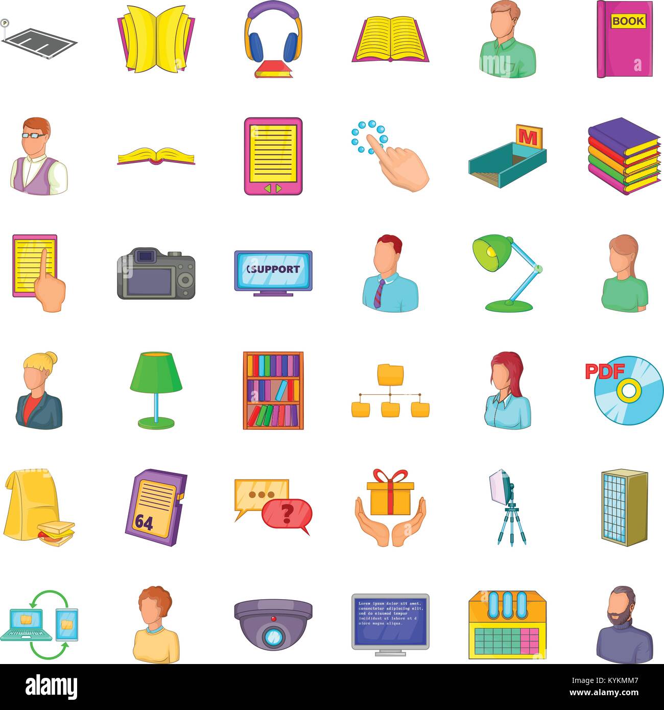 Library member Stock Vector Images - Alamy