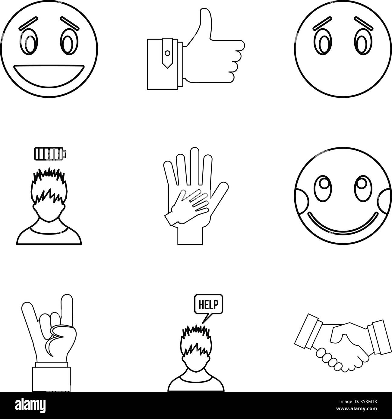 Emo style Black and White Stock Photos & Images - Alamy