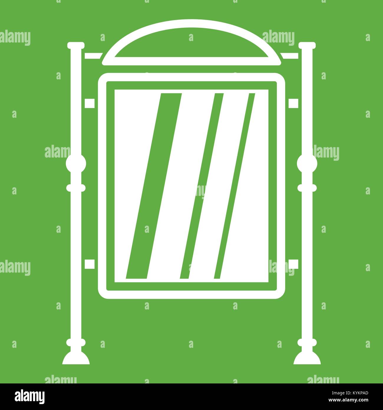 Advertising sign icon green Stock Vector Image & Art - Alamy