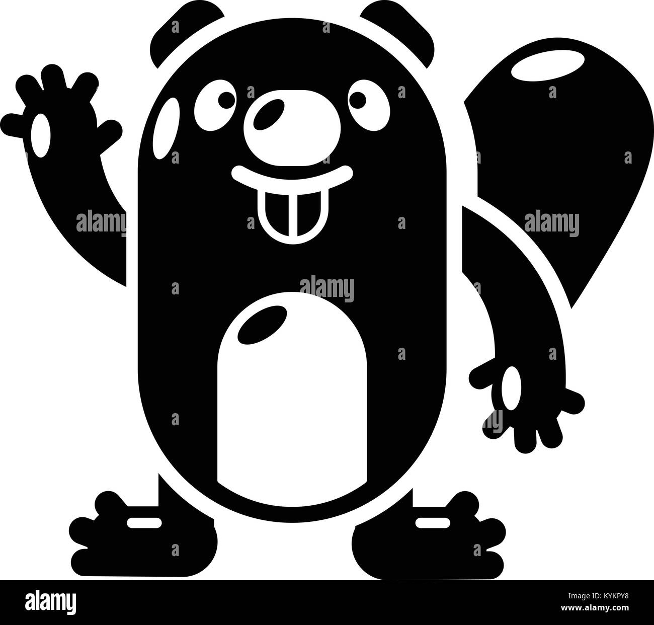 Canadian mountie white background Stock Vector Images - Alamy