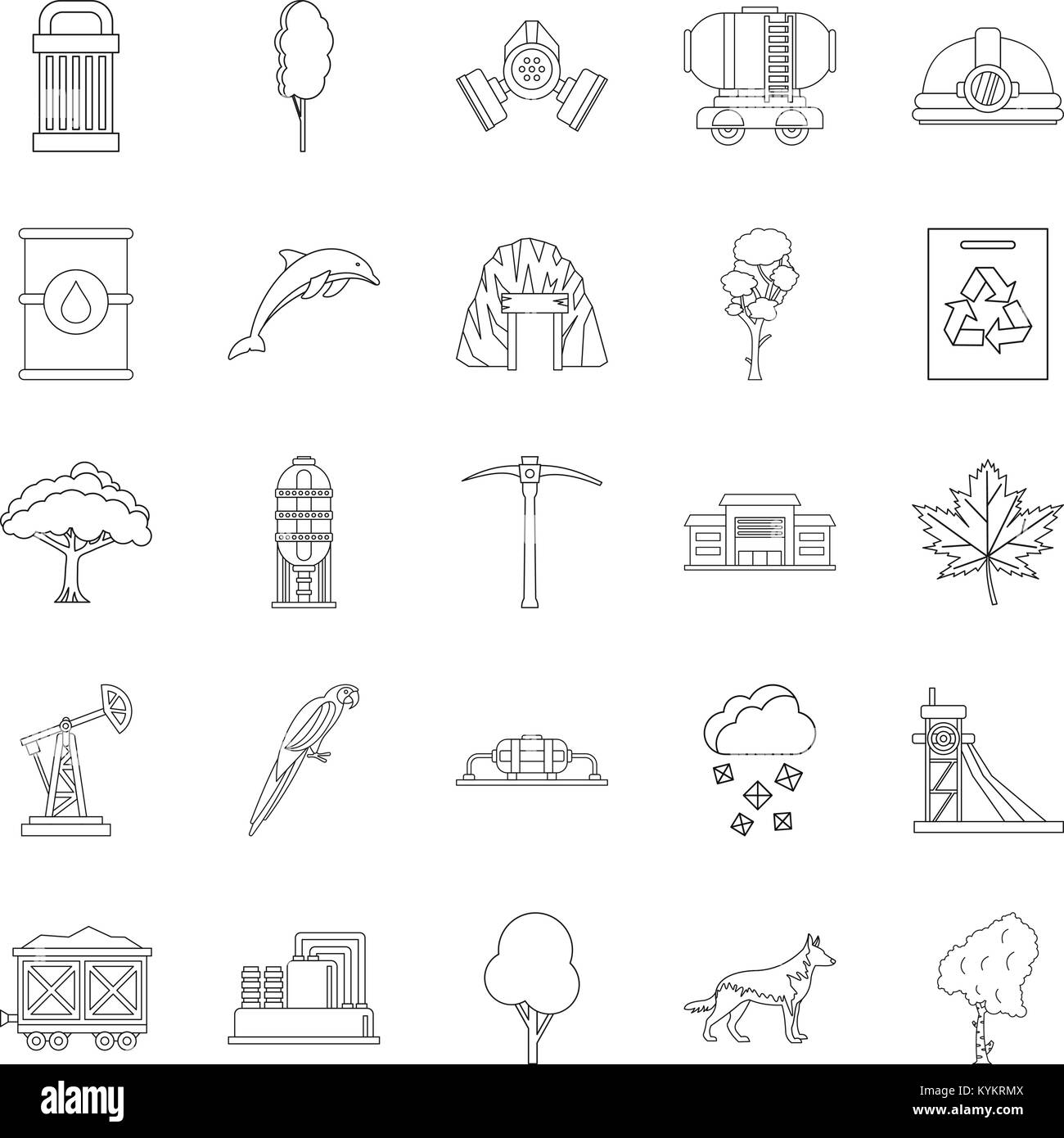 Killing the environment Stock Vector Images - Alamy