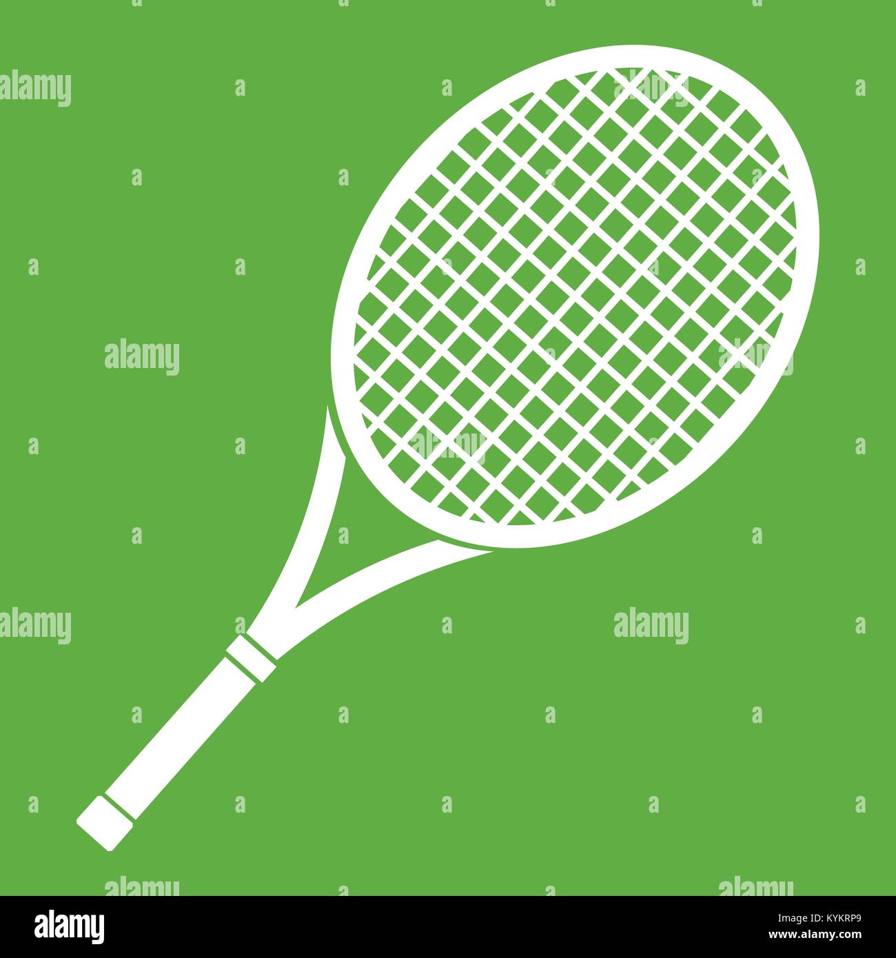 Tennis racket icon green Stock Vector Image & Art - Alamy