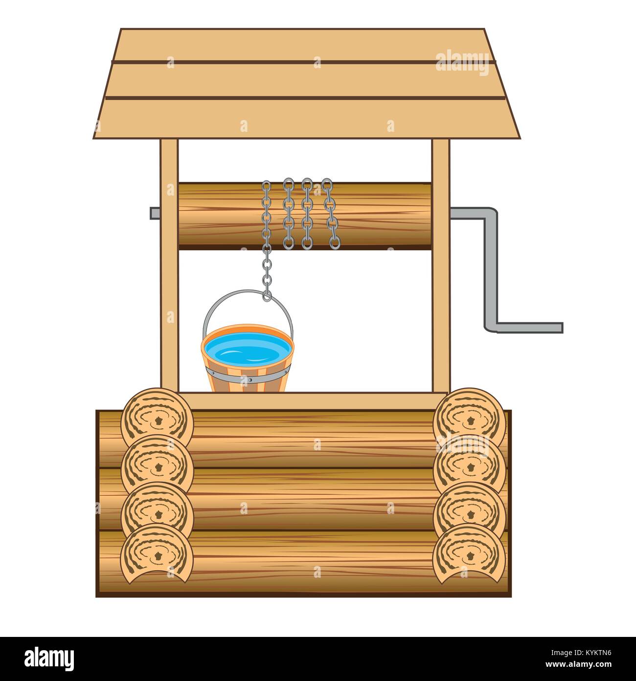 Well with water Stock Vector Image & Art - Alamy