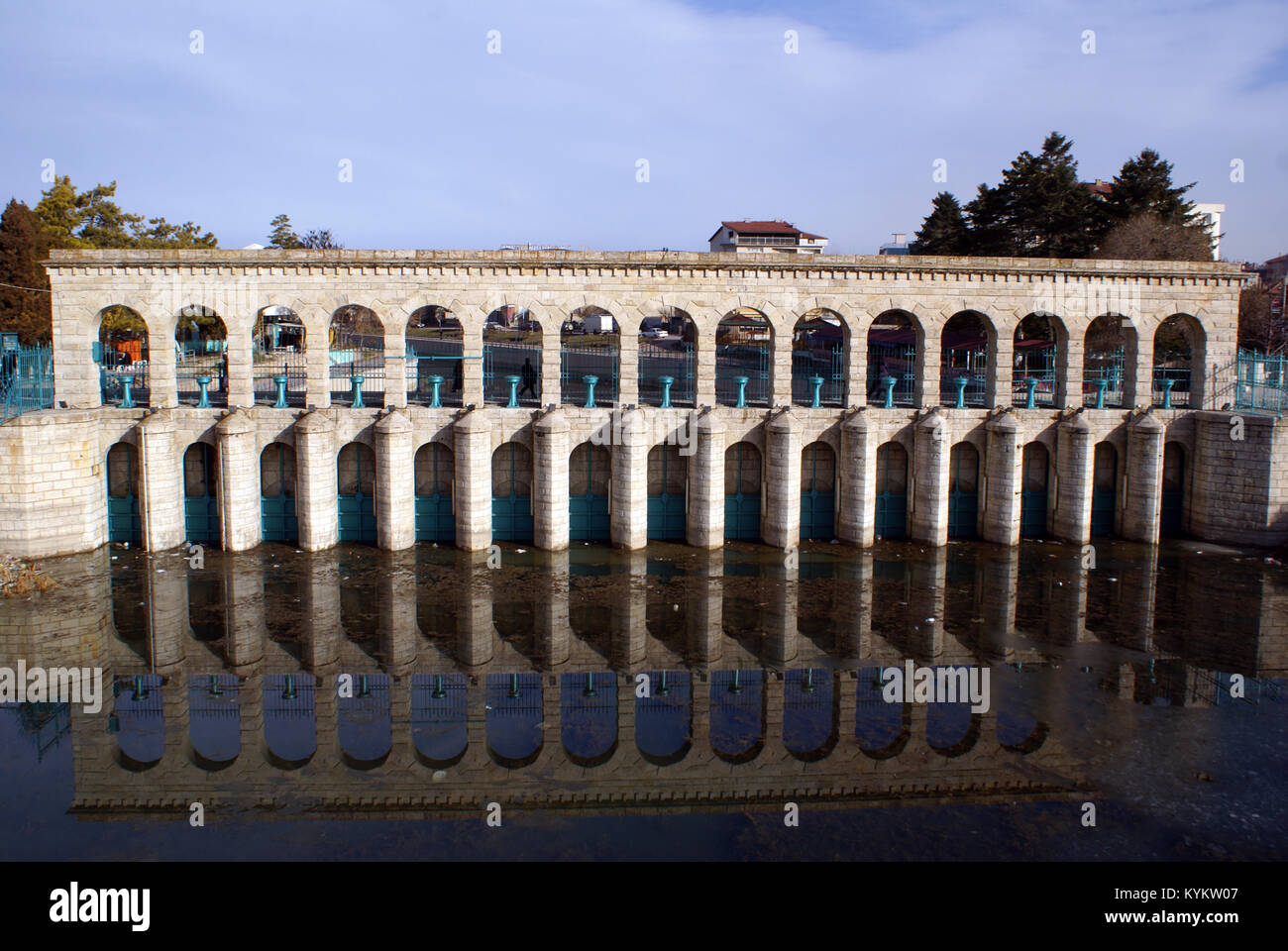 Stone bridge in Beyshehir, Turkey Stock Photo - Alamy