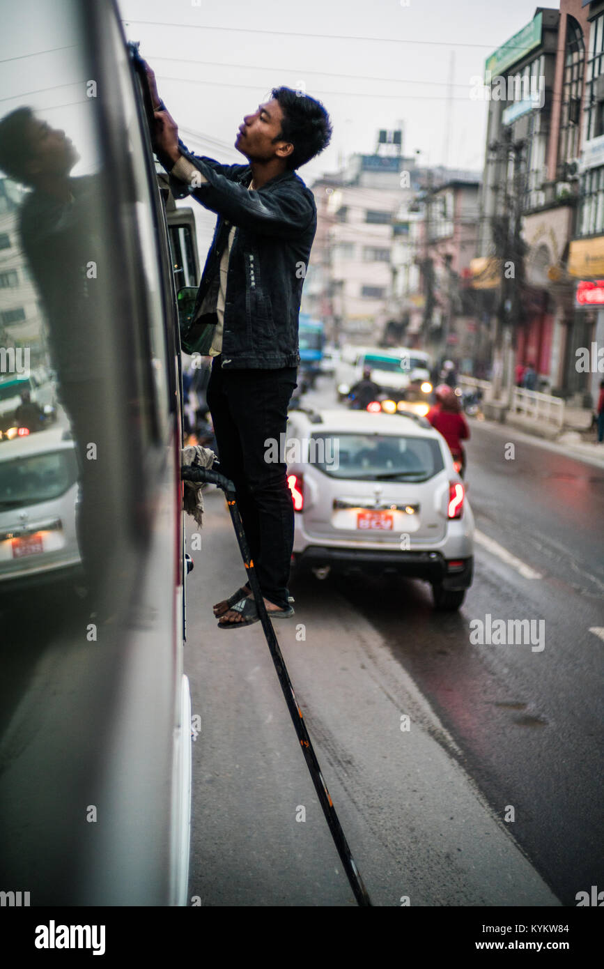 Kathmandu bus hi-res stock photography and images - Alamy