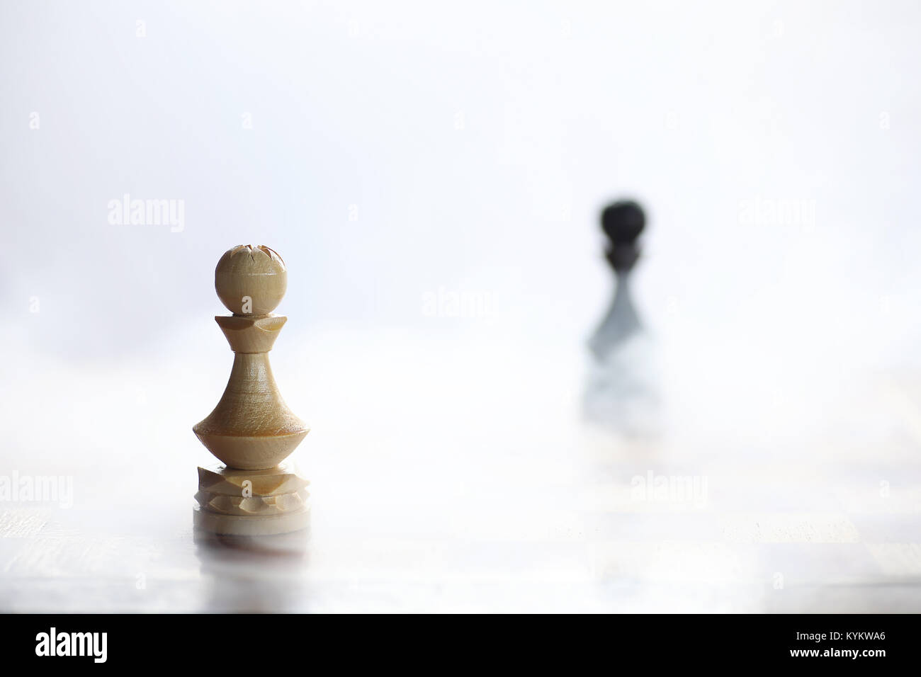 The concept of the chess game Stock Photo - Alamy