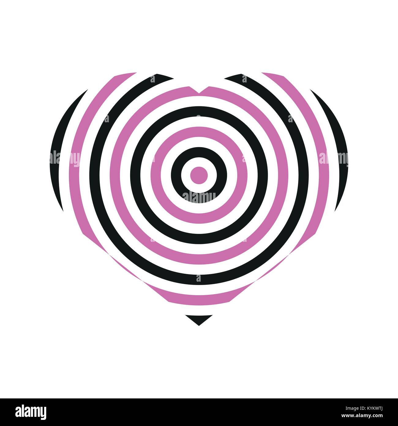 Love Heart Hype Vector Illustration Graphic Design Stock Vector Image ...