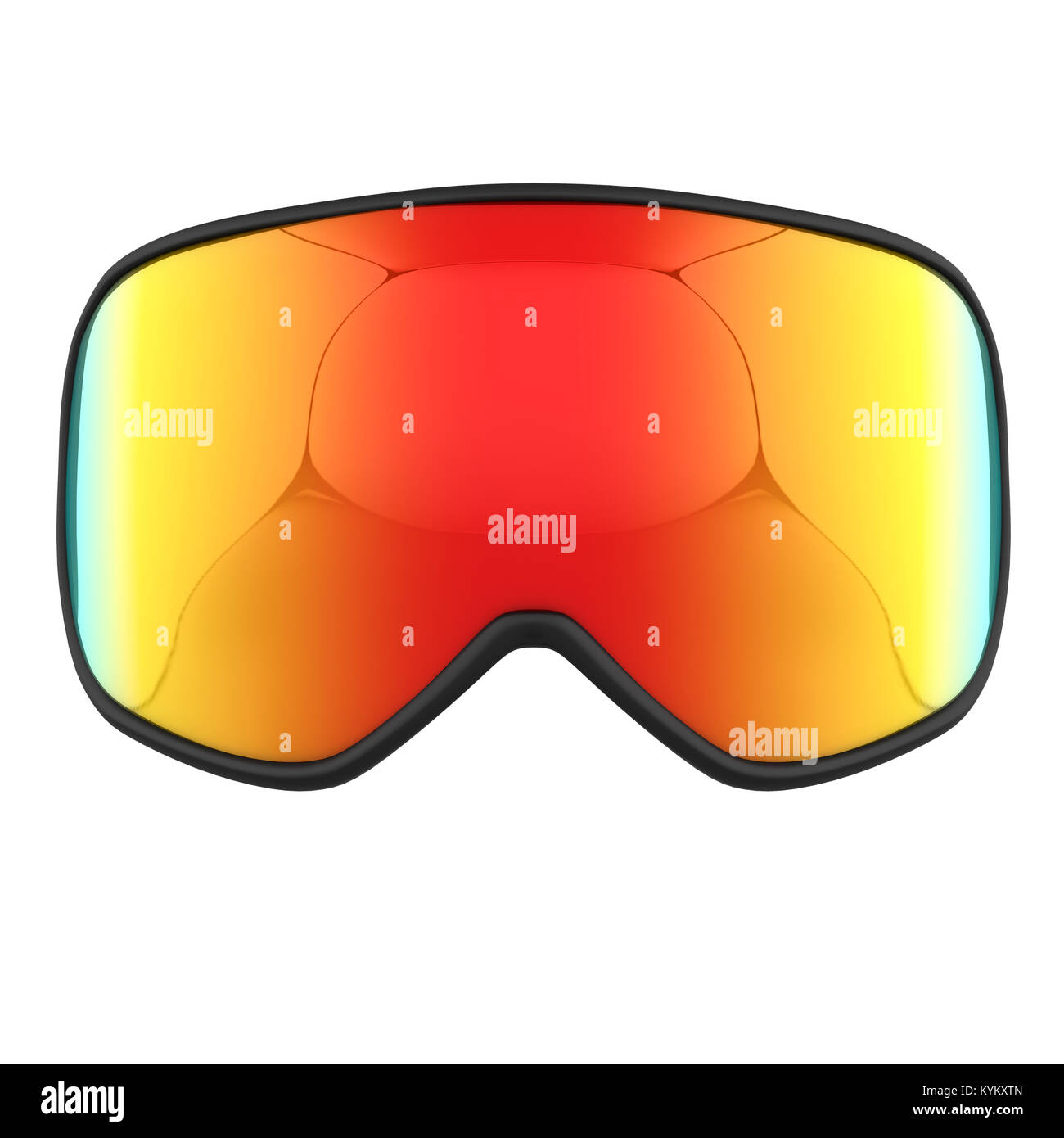 Modern Snowboard Goggles Stock Photo - Alamy