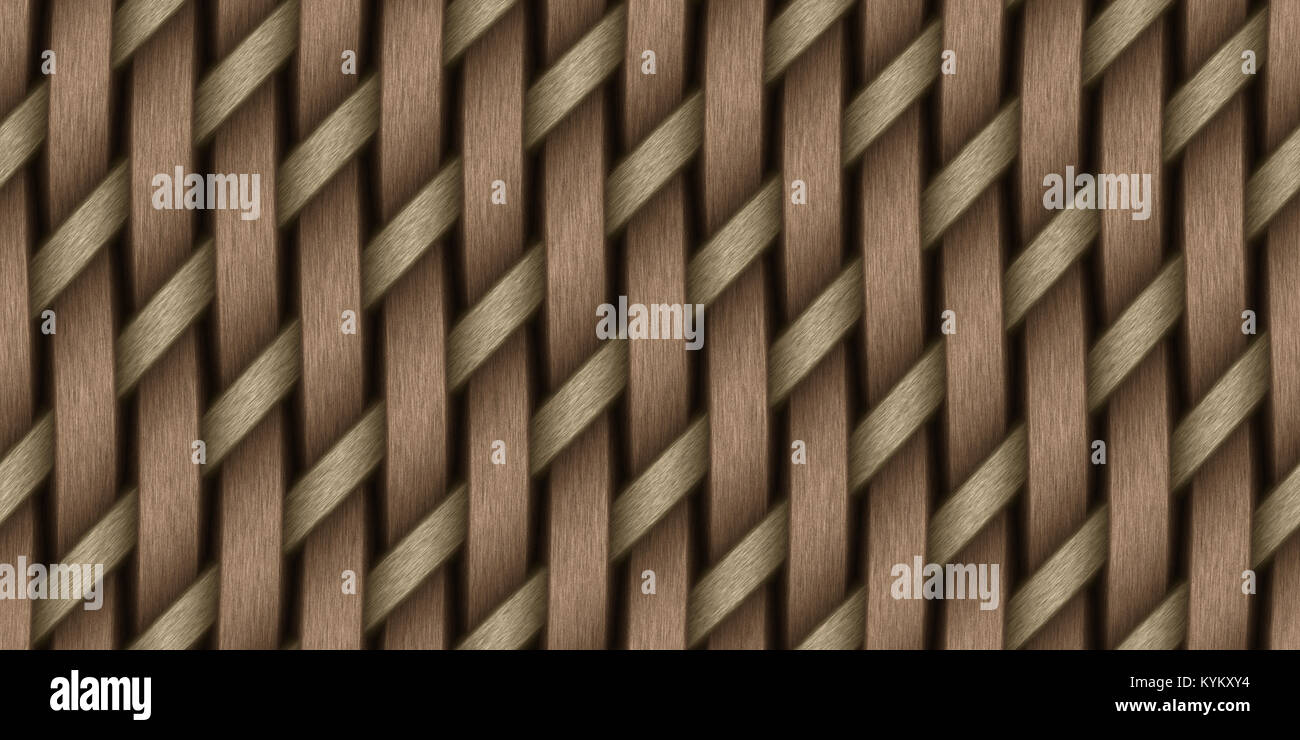 Weaving rattan illustration hi-res stock photography and images - Alamy