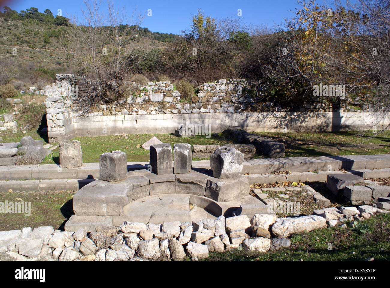 Kaunos temple hi-res stock photography and images - Alamy