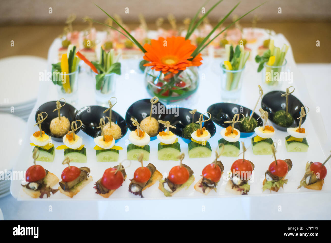 Coffee break prepare for serve guests attending seminar.break time in ...