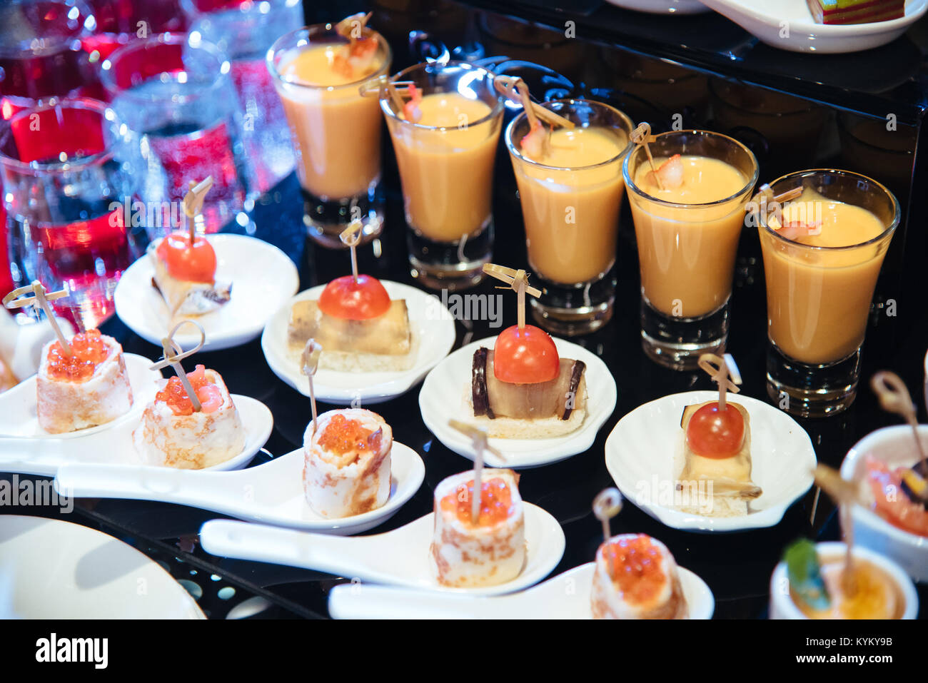 Coffee break prepare for serve guests attending seminar.break time in ...