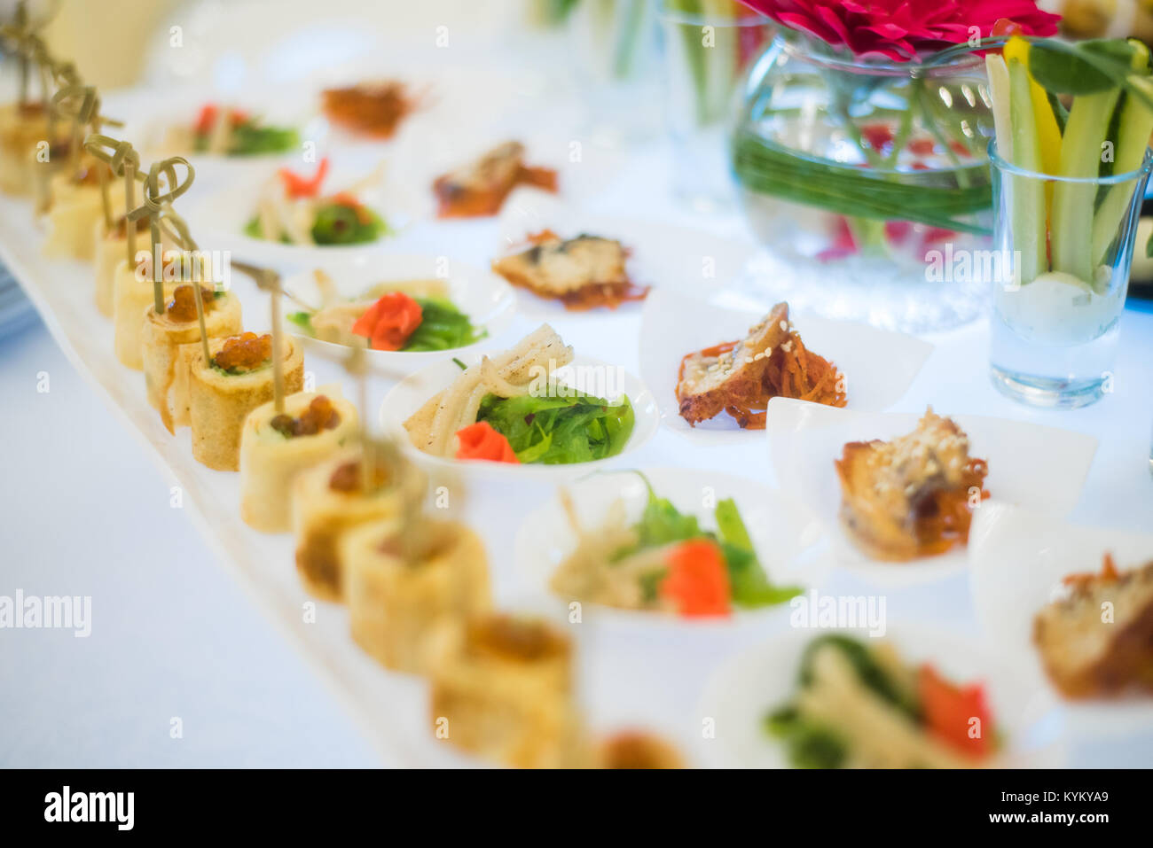 Coffee break prepare for serve guests attending seminar.break time in ...