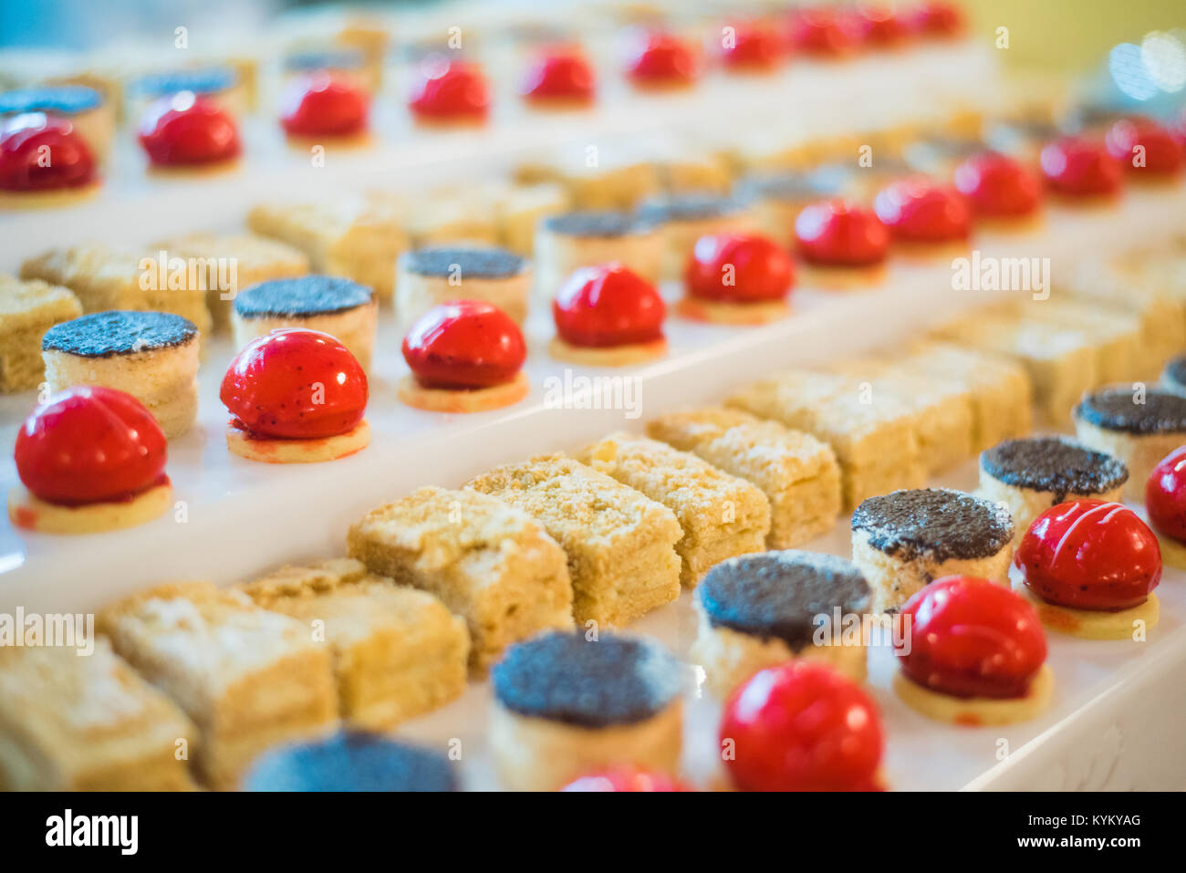 Coffee break prepare for serve guests attending seminar.break time in ...