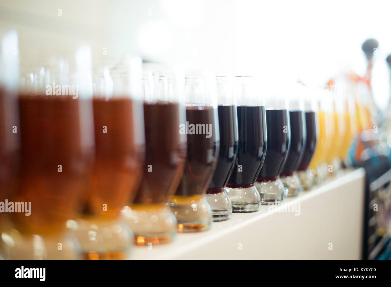 Coffee break prepare for serve guests attending seminar.break time in ...