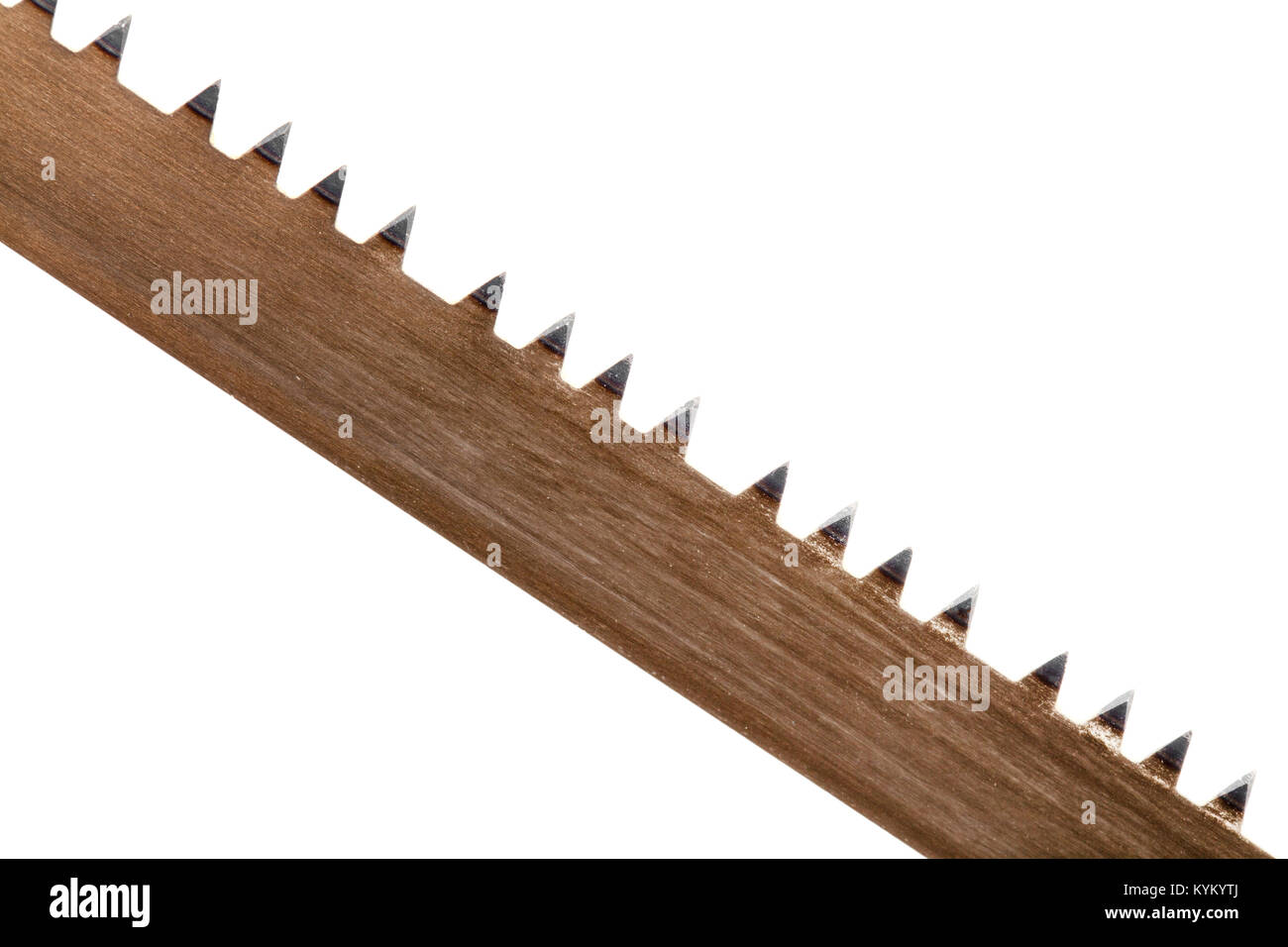 Sawing wood bow saw close hi-res stock photography and images - Alamy