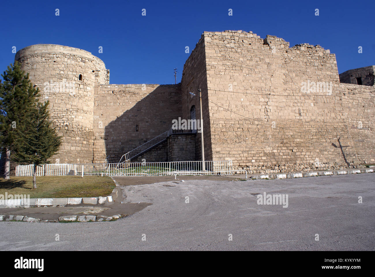 Karaman castle and wall in Turkey Stock Photo - Alamy
