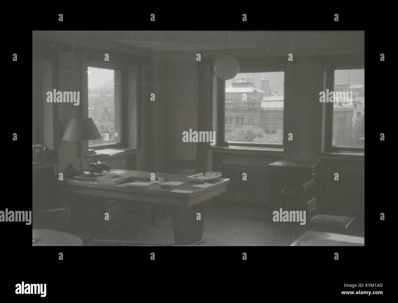 This image shows the office of Lt. Col. Robert Chew, an important ...