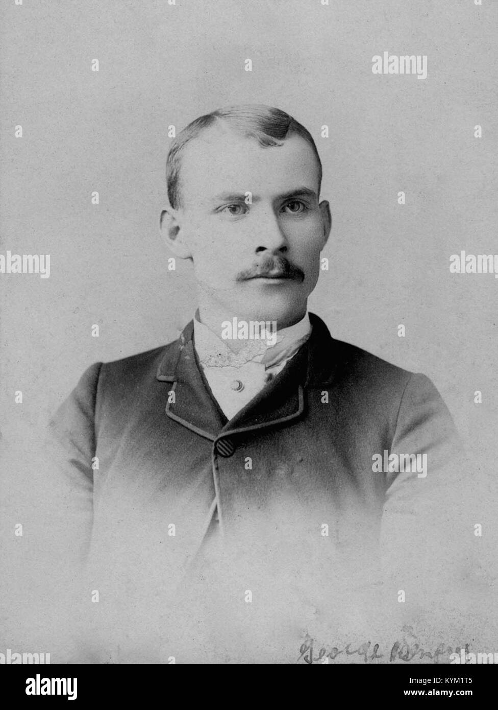 Photograph of George Dempsey and family, including Elizabeth Dempsey ...