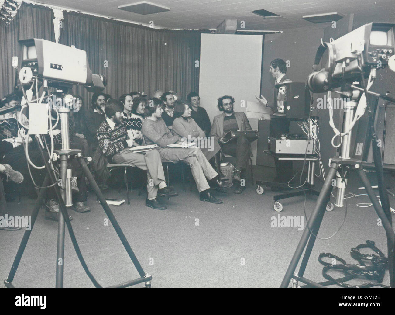 Photograph from a lecture event at NIHE (National Institute for Higher ...