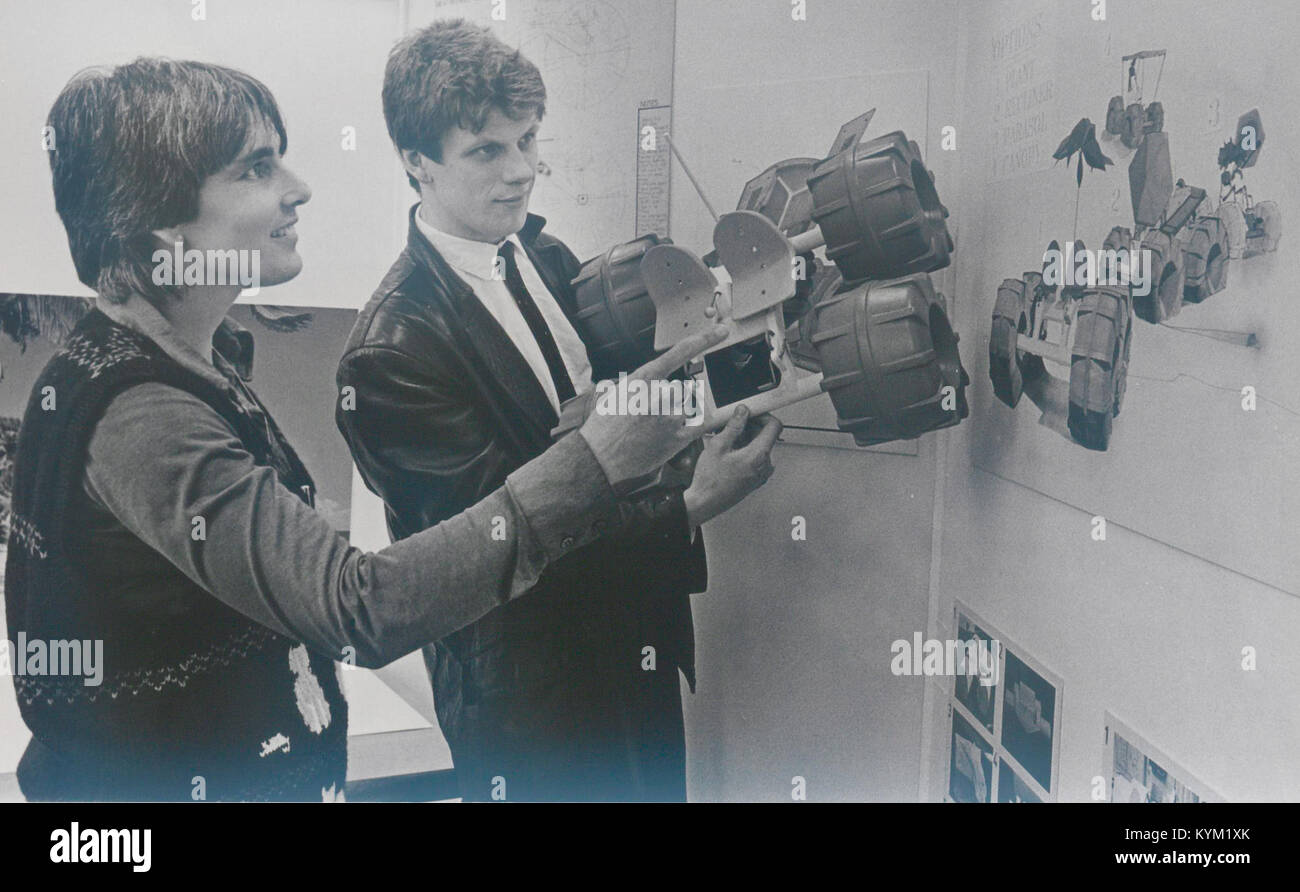 This image captures Anthony Hutton, a final-year industrial design ...