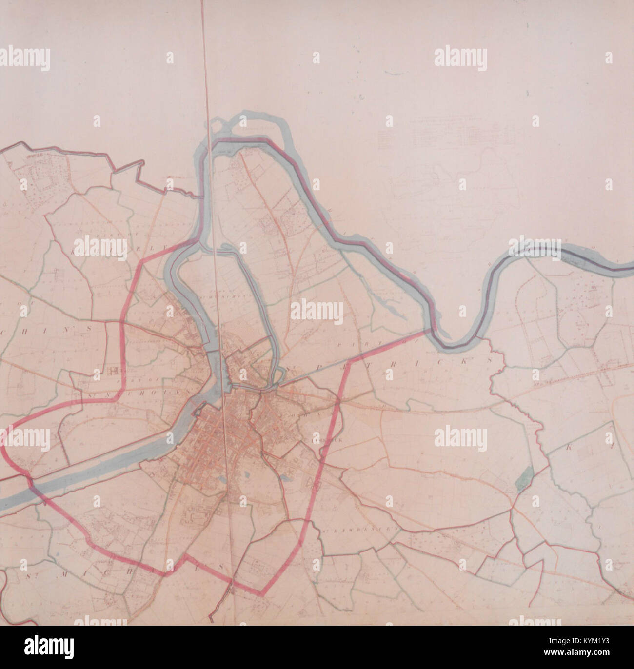 Map of limerick hi-res stock photography and images - Alamy