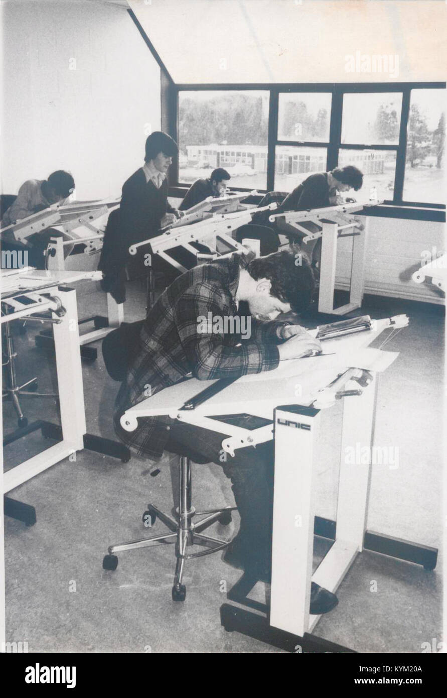 A technical drawing from Thomond College of Education (TCE ...