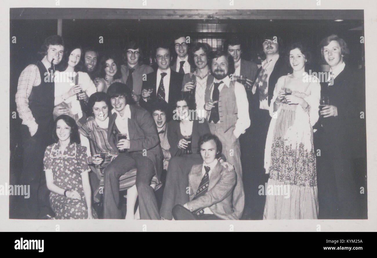 Photograph from June 1976, depicting First Class passengers aboard a ...