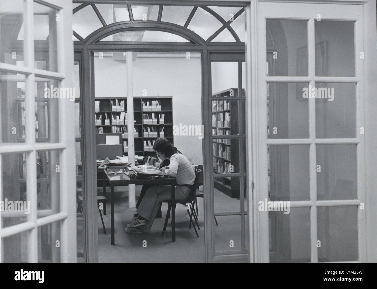 Photograph of the National Institute of Higher Education Library ...
