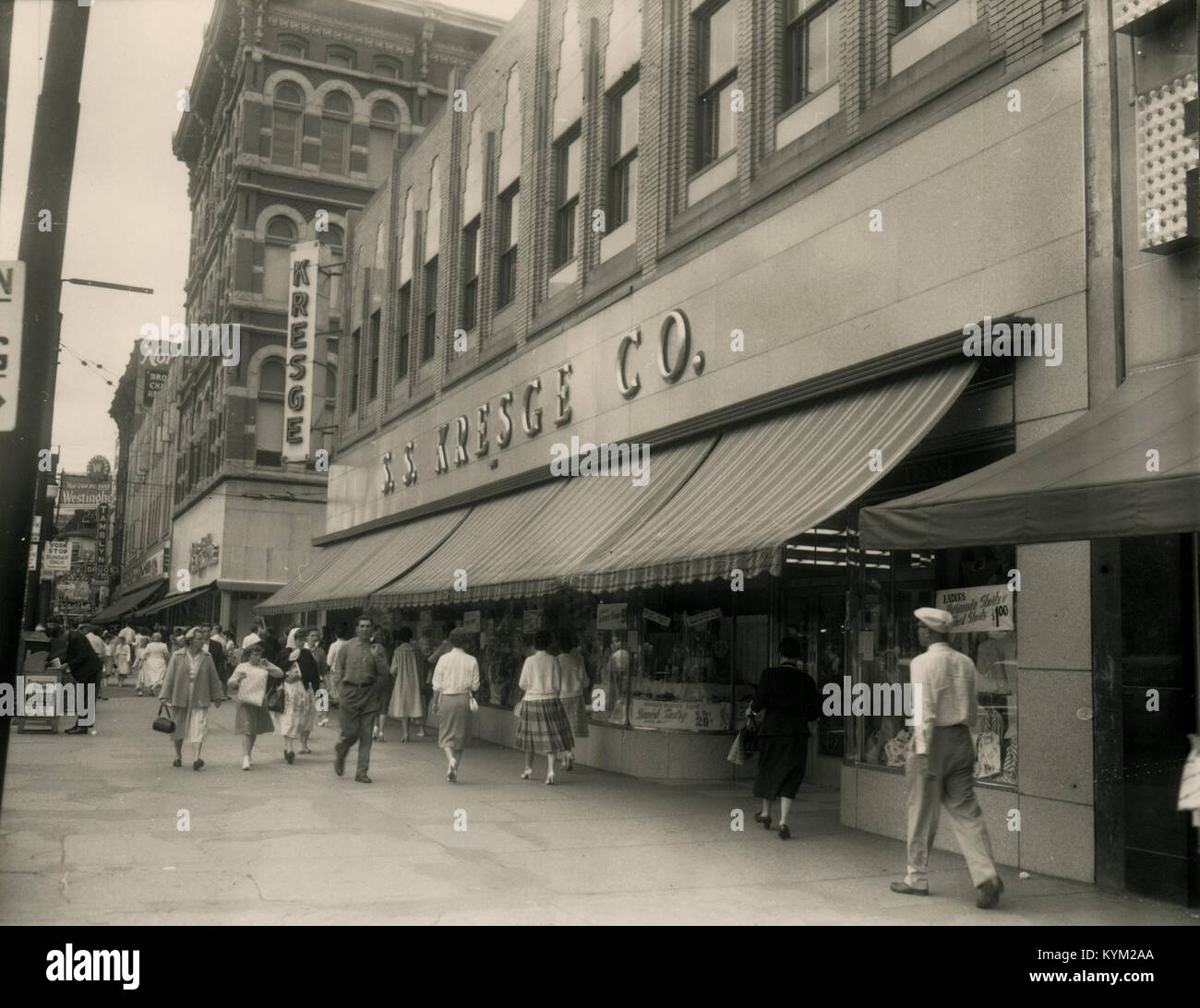 Photograph of Kresge's Department Store, capturing the retail history ...