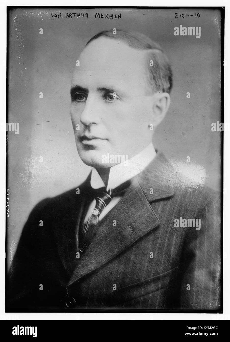 An illustration of Hon. Arthur Meighen, a prominent historical figure ...