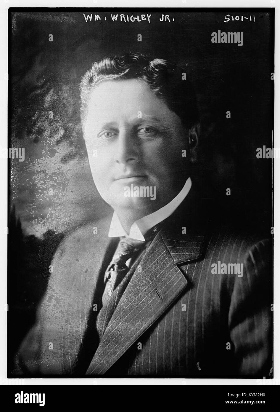 This image captures William Wrigley Jr., the American businessman and ...