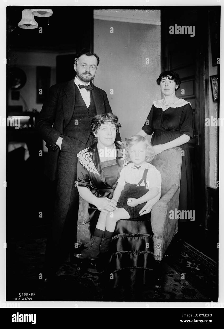Photograph of the Wolff family, taken at a historical moment, featuring ...