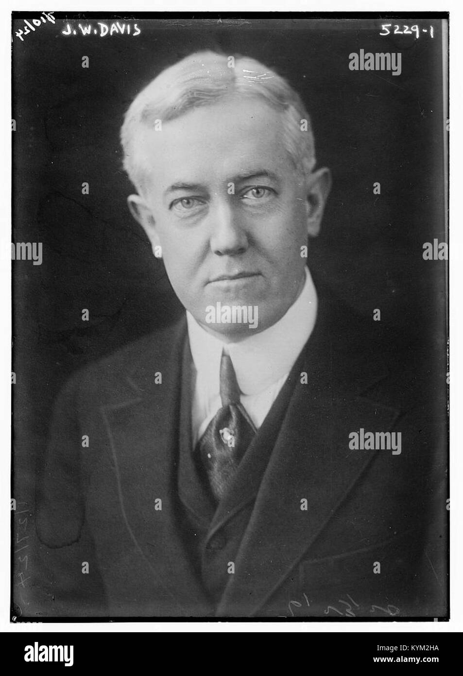 This image captures JW Davis, a notable historical figure, offering a ...