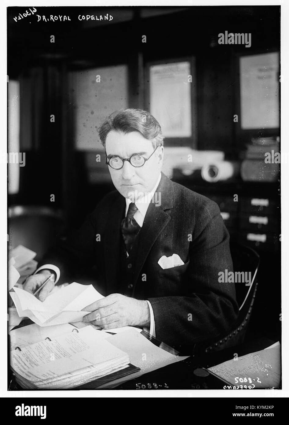 A historical photograph of Dr. Royal Copeland, showcasing his ...