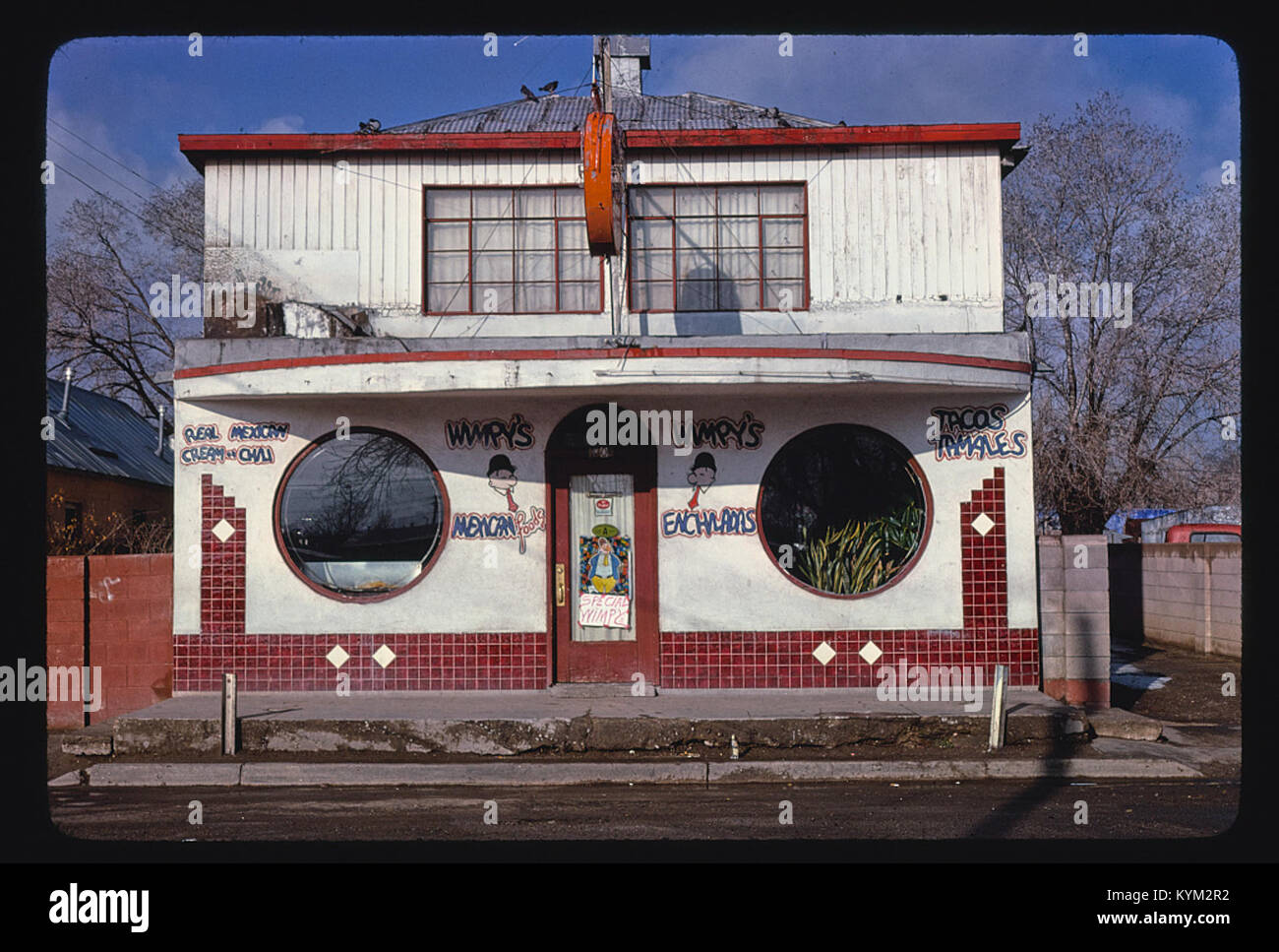 Photograph of the Re Ball Cafe, located on 4th Street in Albuquerque ...