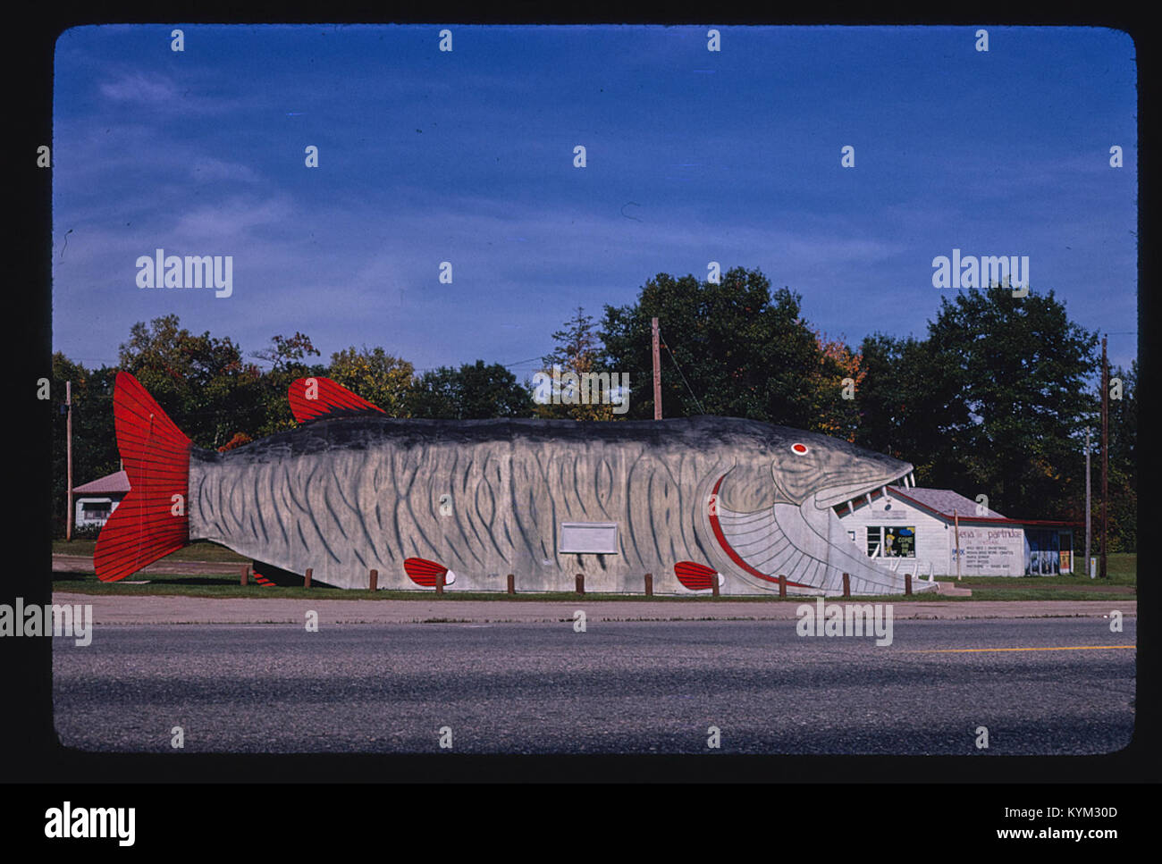 The Big Fish Supper Club, located on Route 2 in Bena, captured in a ...